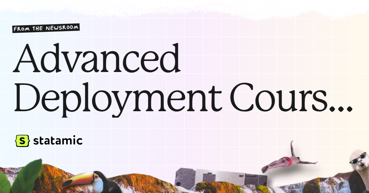 Advanced Deployment Course by Jonas