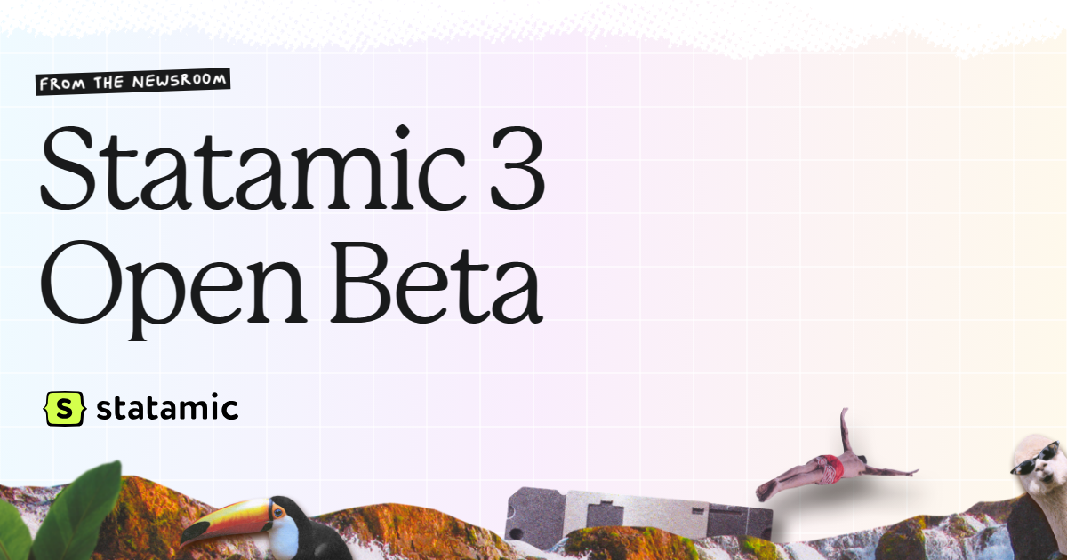 Statamic 3 Open Beta